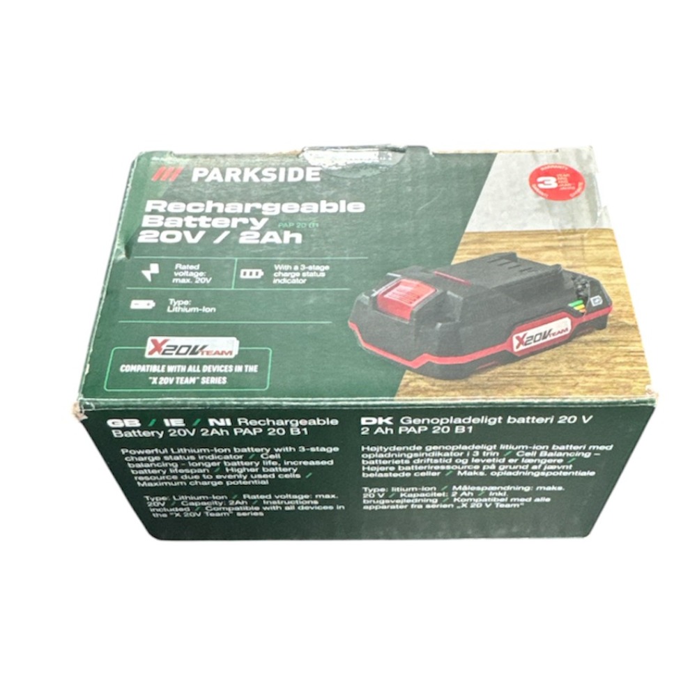 Pre-owned Parkside Battery (X 20V Team Series Compatible) - Own4Less